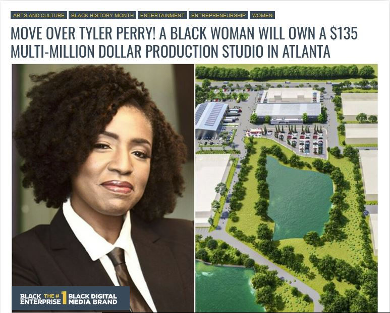 First Black Woman to Own a $135 million Studio and Post-production ...